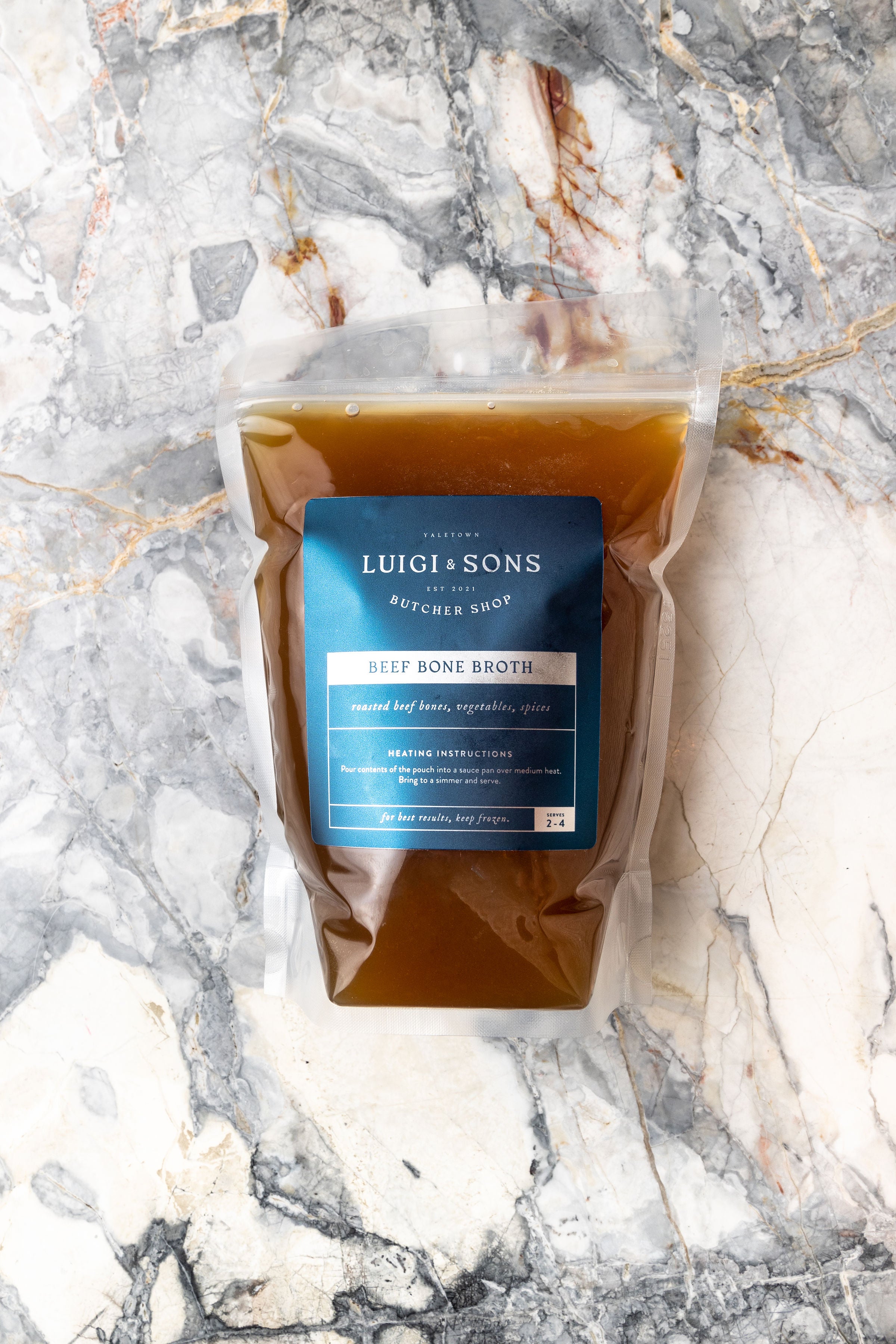 Beef Bone Broth | Luigi & Sons Butcher Shop